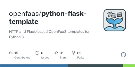github openfaas python flask template and flask based openfaas templates for python 3