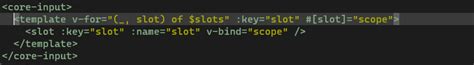 volar type errors if slot doesn t exist on component even with passthrough slots · issue 2233