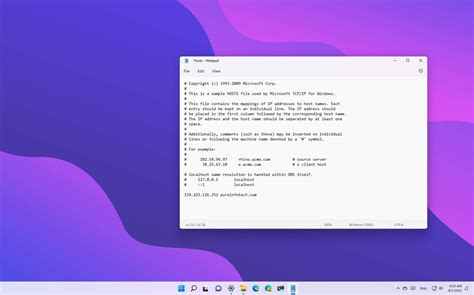 How To Edit HOSTS File On Windows Pureinfotech