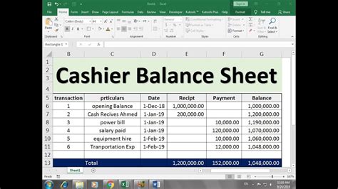How To Make A Cashier Count Chart In Excel Excel Power Map September