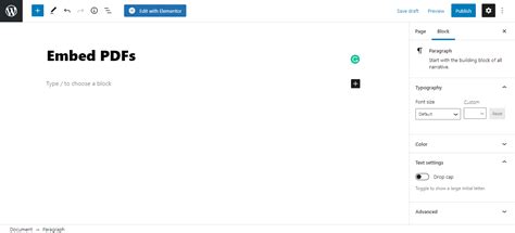 embed pdf files in wordpress using embedpress everything you need to know embedpress