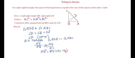 Pythagoras Theorem Easy Explanation Of Pythagoras Theorem Detailed