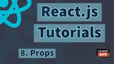 React Js Tutorials Props 8 YouTube