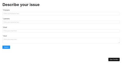 ReportIssueForm With React Redux Connect Api Redux Toolkit Create Async
