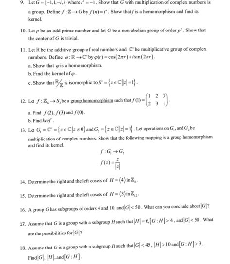 solved 2 let g be a group with the operation let h and k