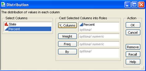 Calculating Numerical Summaries Of Quantitative Data In JMP