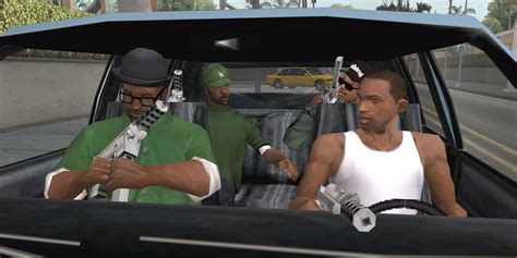 Múltiples Imágenes E Interpretaciones Textuales De Grand Theft Auto San Andreas Ef Game