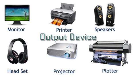 Pengertian Output Device Fungsi Dan Macam Jenis Output Device Pada