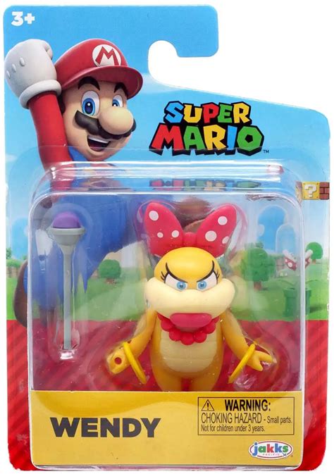 World Of Nintendo Super Mario Wendy Koopa 25 Mini Figure Jakks Pacific Toywiz