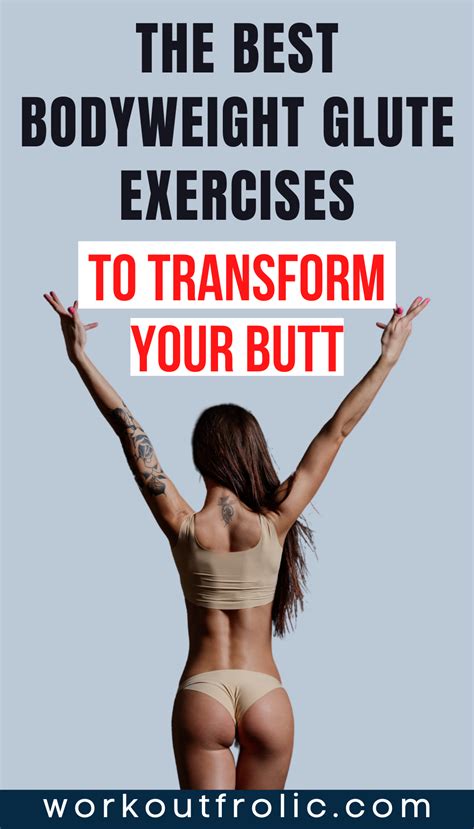 The 8 Best Bodyweight Glute Exercises To Start At Home Artofit