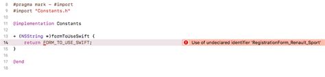objective c ios how to transform a type in a string in the constants h stack overflow