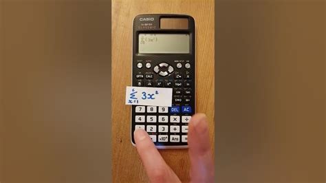 find the sum of a geometric series on the casio fx 991ex classwiz calculator a2 maths youtube