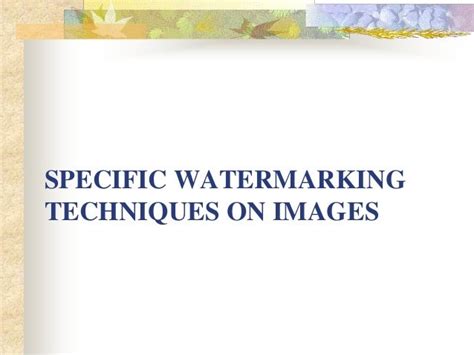 invisible watermarking