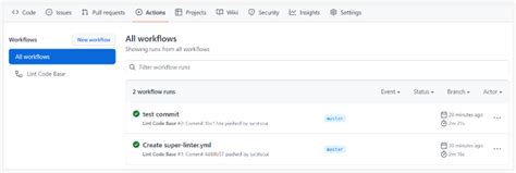 GitHub の super linter を使って静的解析 はんなりとゆるやかに