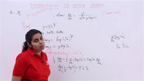 class 12th problem 2 on infinite series continuity and differentiability tutorials point
