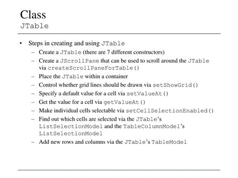 PPT JAVA II PROGRAMMING SWINGMVC Some Advanced Swing MVC