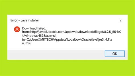 how to fix java installer download failed error windows 10 8 7 how to download and install