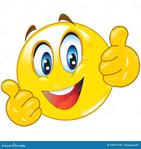 Thumbs Up Emoji Clip Art