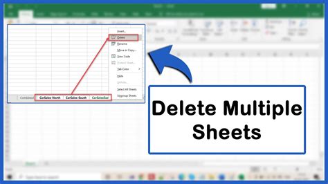 How To Delete Multiple Sheets In Excel Delete Multiple Sheets Quickly