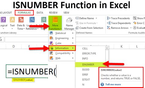isnumber in excel formula examples how to use isnumber