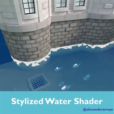 stylized water shader shadergraph hdrp r unity3d