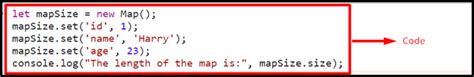 how to get the length of a map in javascript linux consultant
