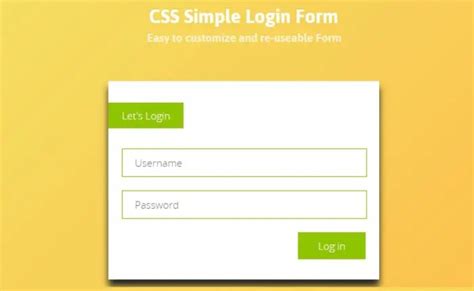 Login Page With Html And Css Code Tutorial Simple Login Page In Html Theme Loader
