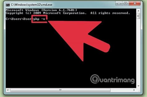 Instructions On How To Check The PHP Version