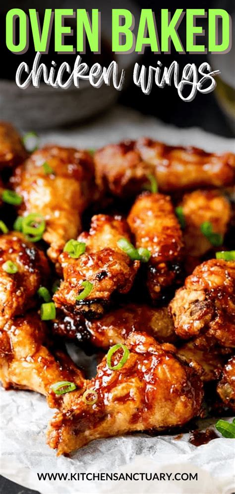 Sticky And Crispy Asian Chicken Wings Nickys Kitchen Sanctuary