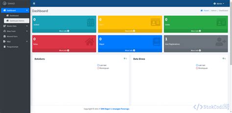 sistem informasi akademik berbasis web laravel