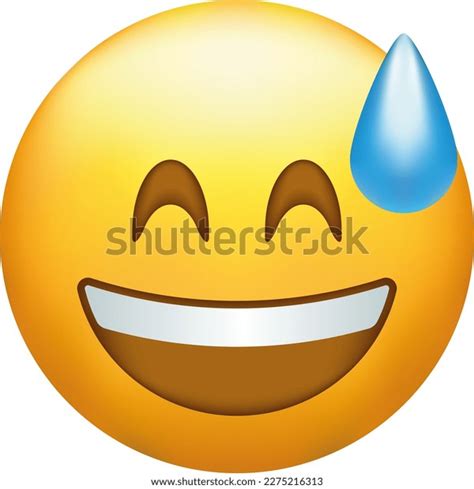 Laughing Smiling Emoji Face Emoticon Stock Vector Royalty Free 2275216313 Shutterstock