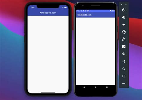 Flutter Customizing Status Bar Color Android IOS KindaCode