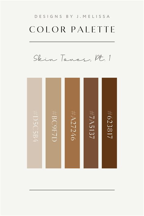 This Brown And Beige Color Palette With Hex Codes By DesignsbyJMelissa