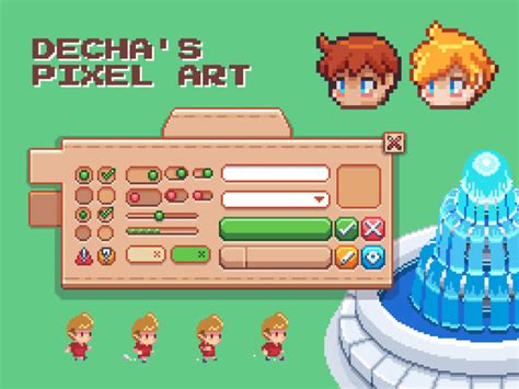 Make Animated Pixel Art Character And Assets For Your Videogame By