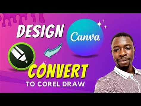 How To Covert Canva Design To A CorelDRAW File Convert Canva To Corel