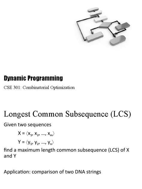 dynamic programming cse 301 combinatorial optimization pdf mathematical analysis
