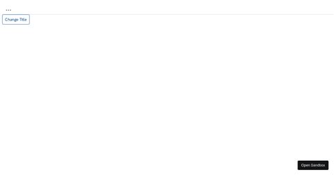 Ui5 Webcomponents Forked Codesandbox
