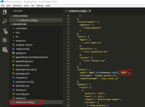 tutorial creating asp core angular 4 app in win10