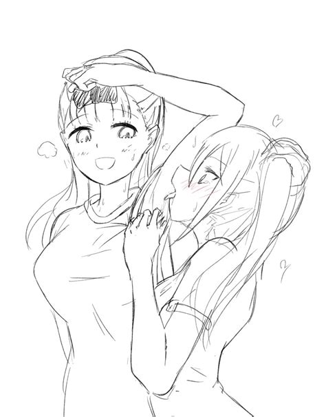 Armpit Fetish Armpit Focus Armpits Big Breasts Black And White Blonde Hair Blue Eyes Blush Bow