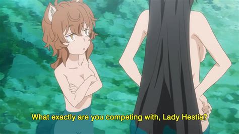 Rule 34 Bath Bathing Breasts Dungeon Ni Deai Wo Motomeru No Wa Machigatteiru Darou Ka English