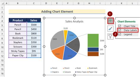 How To Create And Customize A Bar Of Pie Chart In Excel 6 Steps