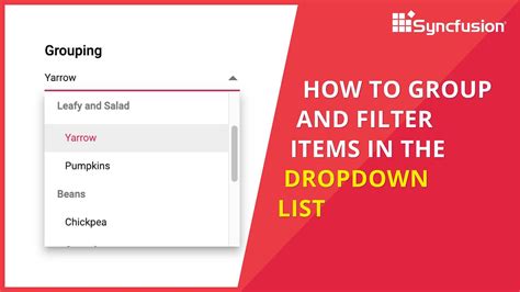 How To Group And Filter Items In The Angular Dropdown List YouTube