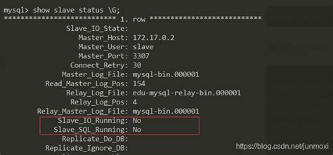 使用docker搭建mysql主从架构集群 派大星的博客