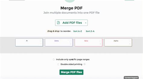 merge pdf files online for free