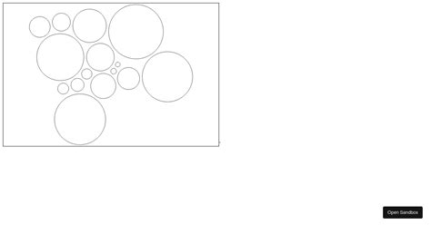 Circles Pack Codesandbox