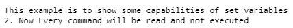 Shell Script Set Variable Functionality In Shell Scripting Examples