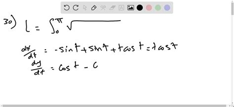 solved use the arc length formula from exercise 26 to find the arc length of the curve x cost t