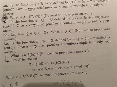 solved is the function f r rightarrow r defined by f x
