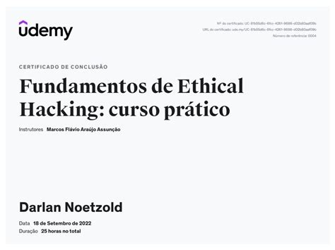 Certificates Curriculum Vitae