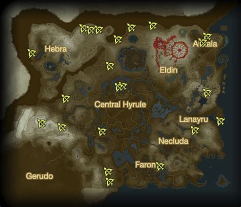 Zelda Botw Lynel Map